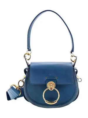 Chloé Tess Small Shoulder Bag - Blue