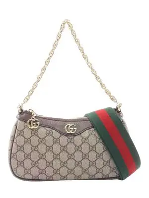 Gucci Gucci Ophidia GG Supreme Canvas Handbag Neutrals