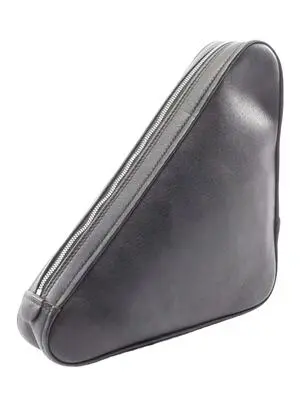 Balenciaga Balenciaga Medium Triangle Clutch Bag Black