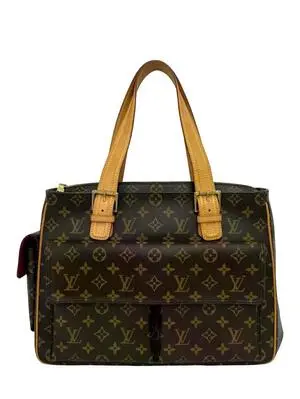LOUIS VUITTON 2003 Monogram Multipli Cite Tote Bag - Brown
