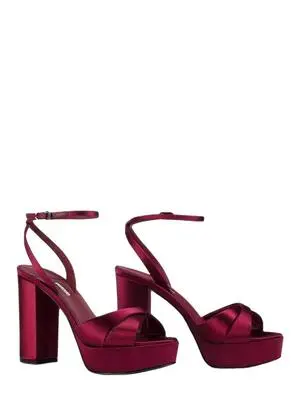LE SILLA Le Silla Odette Platform Sandals Red
