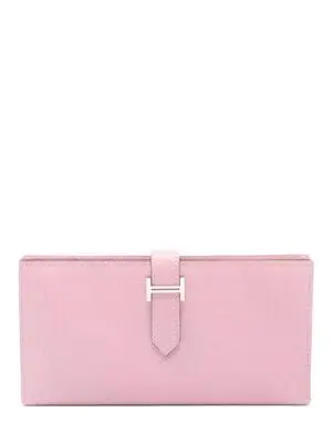 Hermès Hermès Béarn Soufflé Bi-Fold Wallet Pink