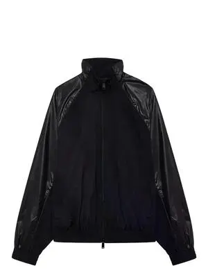 ANINE BING Reza Jacket With Contrasting Sleeves - Black