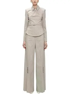 NISSA NISSA Tailored Top With Tie Detail