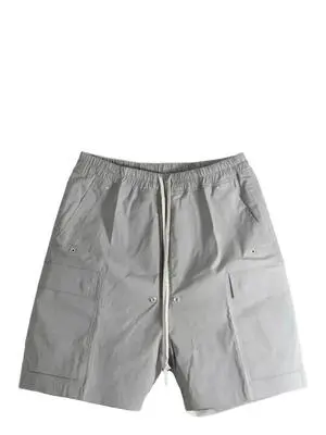 Rick Owens Drawstring Cargo Shorts - Grey