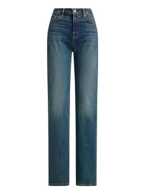 Ralph Lauren High-rise Straight-leg Jeans - Blue
