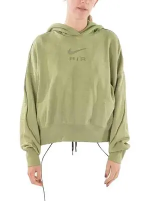 Nike Logo Embroidered Hoodie - Green