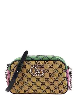 Gucci Gg Marmont Crossbody Bag - Multicolour