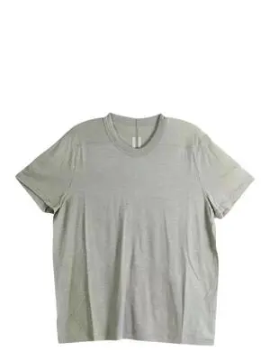 Rick Owens Short Level Seam-detail T-shirt - Grey