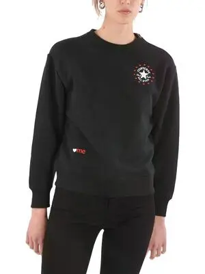 CONVERSE Chuck Taylor All Star Embroidered Sweatshirt - Black