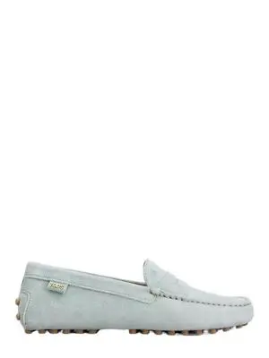 TOD'S Tod's Suede Gommino Loafers Blue