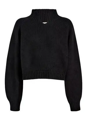 Khaite KHAITE Cain Cashmere Pullover Black