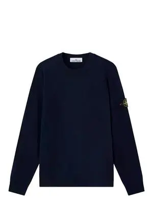 Stone Island Rws Geelong Wool Jumper - Blue
