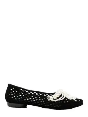 HEAVENLY JELLY Ballet Flats - Black