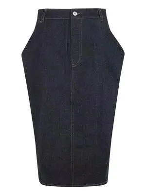 JACQUEMUS Jacquemus De-Nîmes Cubisto Skirt