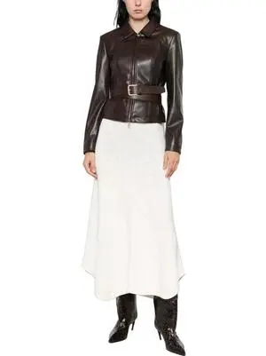 LIU JO LIU JO Belted Zip-Up Jacket