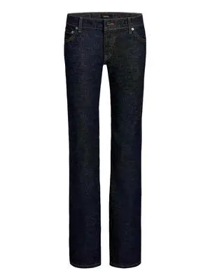 Khaite Conforti Jeans In Stretch Indigo - Blue
