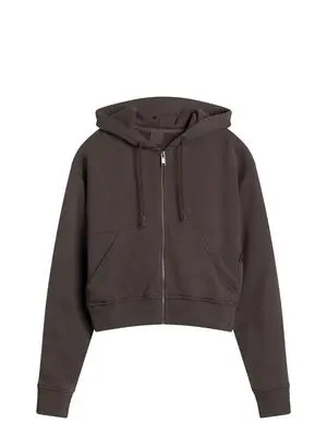 On Club Collective Zip-up Hoodie - Espresso