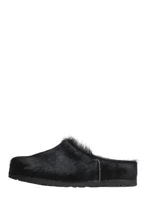 UGG Otzo Calf Hair Clog - Black