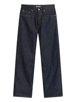 Auralee 100% Cotton Rope Dyed Denim Jeans - Indigo