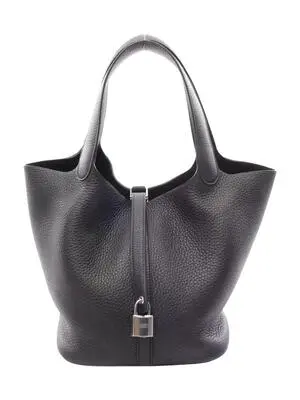 HERMÈS Hermès Clemence Picotin Lock 22 Handbag
