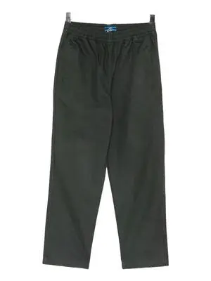 AGNES B. Cotton Elasticated Trousers - Green