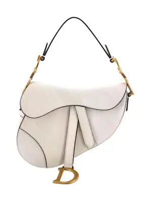 DIOR Dior Saddle Handbag Leather Mini Shoulder Bag