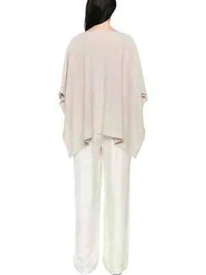 NOTSHY Pamina Cashmere Poncho - Neutrals