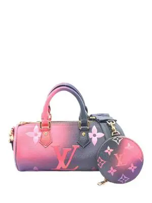 LOUIS VUITTON LOUIS VUITTON Monogram Giant Papillon BB Tote Bag Blue
