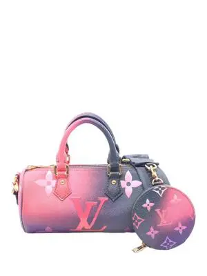 LOUIS VUITTON Monogram Giant Papillon Bb Tote Bag - Blue