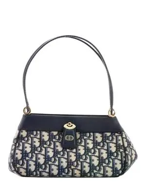 Dior Key Bag Oblique Canvas Small Shoulder Bag - Blue