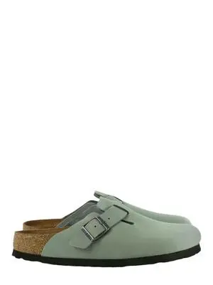 BIRKENSTOCK Birkenstock Boston Clogs With Buckle Fastening Green