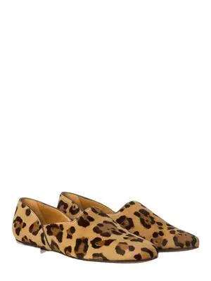 Ralph Lauren Bronwen Leopard-print Loafers - Neutrals