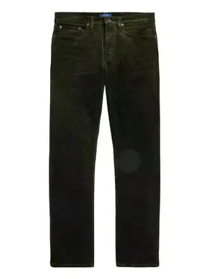 Polo Ralph Lauren Polo Ralph Lauren Hampton Straight Corduroy Trousers Green
