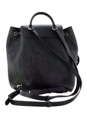 LOUIS VUITTON Montsouris Nm Backpack - Black