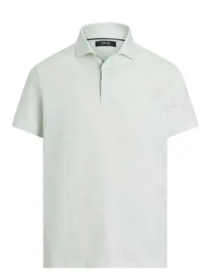 Rlx Ralph Lauren True-stay Geometric-print Polo Shirt - Green