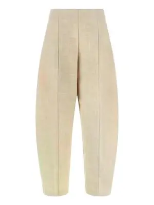 NUDE Nude Tapered-Leg Trousers Neutrals