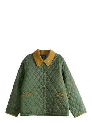 BARBOUR BARBOUR Quilted Corduroy Collar Jacket