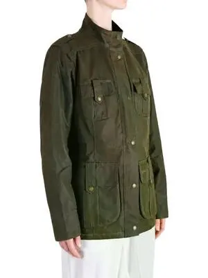BARBOUR Barbour Winter Defence Waxed Multi-Pocket Jacket