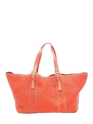 BOTTEGA VENETA BOTTEGA VENETA 2000s Intrecciato Leather Tote Bag