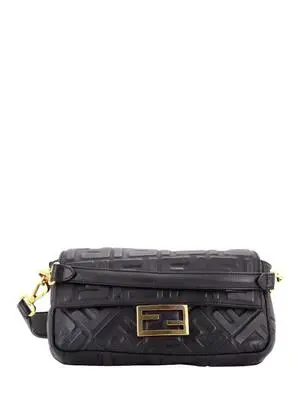 Fendi Baguette Nm Bag - Black
