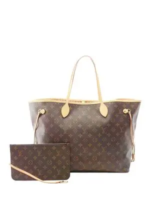 LOUIS VUITTON Louis Vuitton Monogram Neverfull GM Tote Bag Brown
