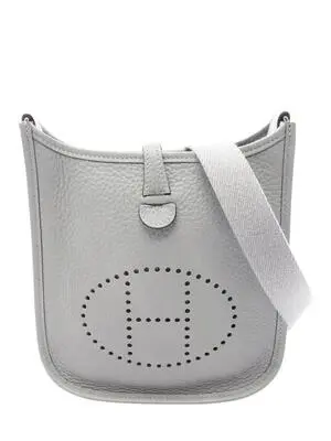 Hermès Clemence Evelyne Amazone 16 Crossbody Bag - Grey