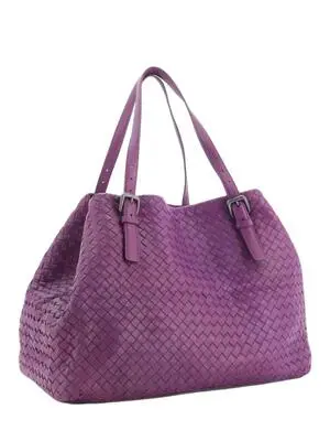 Bottega Veneta BOTTEGA VENETA Intrecciato Nappa Tote Bag Purple