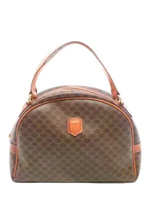 Celine Macadam Pattern Tote Bag - Brown