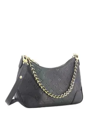 LOUIS VUITTON Louis Vuitton Boulogne NM Shoulder Bag Monogram Empreinte Leather PM Black