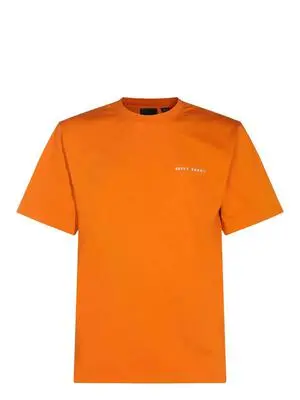 DAILY PAPER Origami Shield Cotton T-shirt - Orange