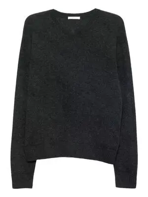 THE ROW Thamm V-neck Sweater - Grey