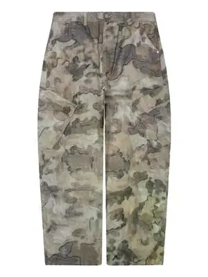 REPRESENT Camouflage Print Cargo Pants - Neutrals