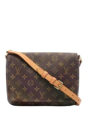 LOUIS VUITTON Louis Vuitton Monogram Musette Tango Cross Body Bag